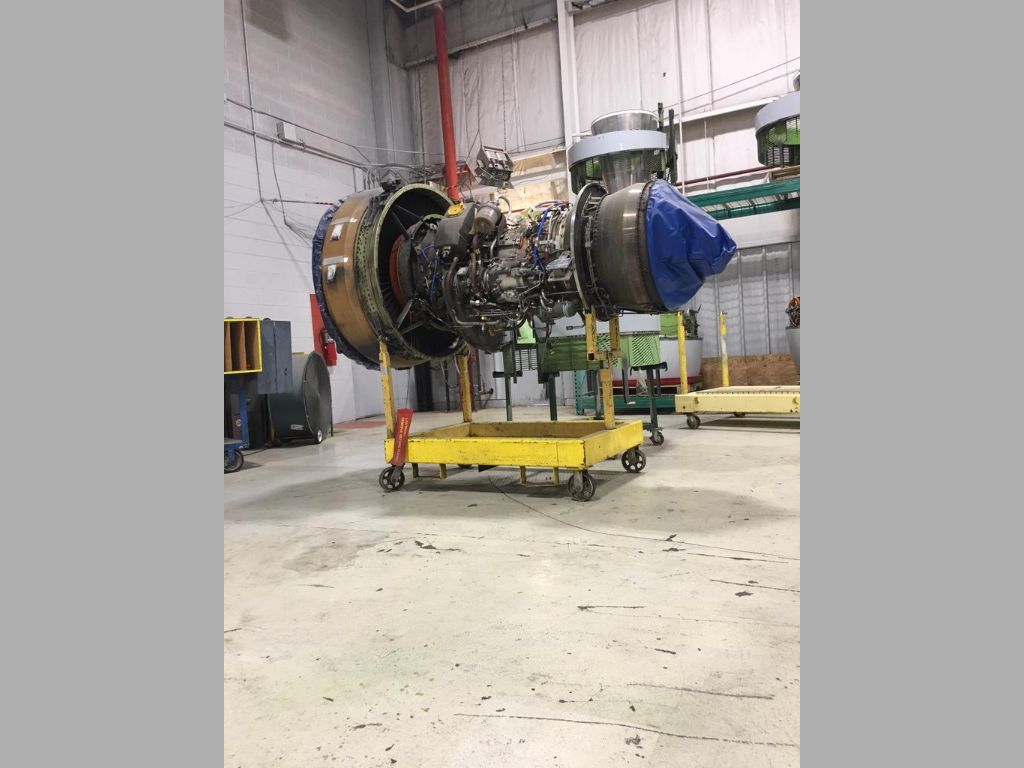 CF34-3 engine maintenance / storage stands – CF34Stand